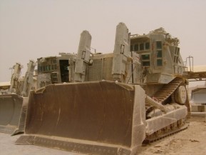 Israel Defense Forces operate the world's most heavily armored bulldozers