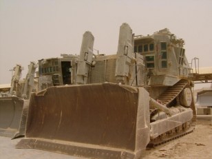 Israel Defense Forces operate the world's most heavily armored bulldozers