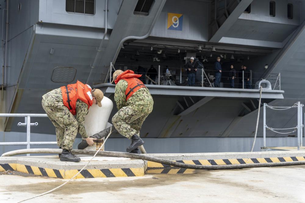 USS Gerald R. Ford is America's newest carrier to deploy