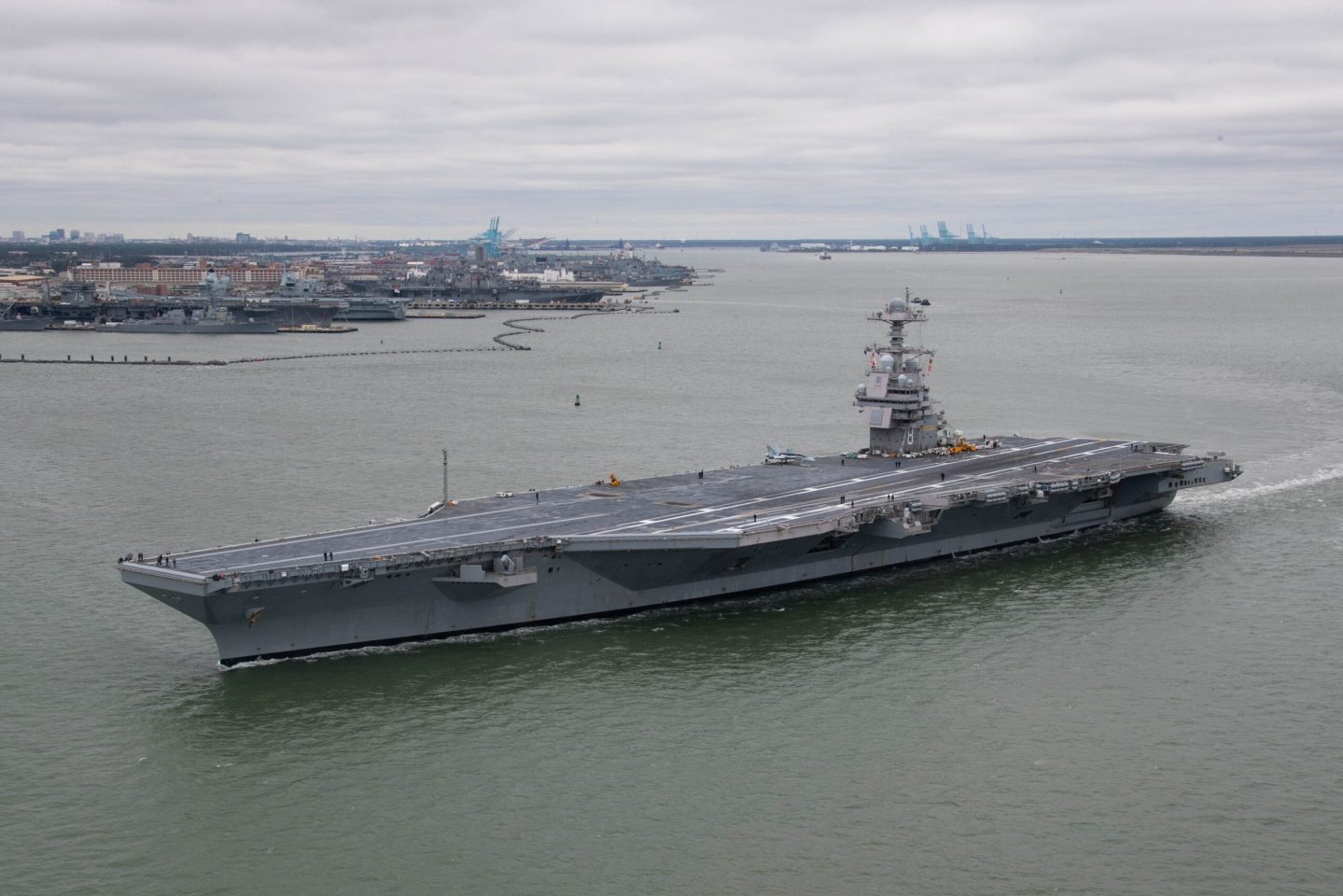 USS Gerald R. Ford is America's newest carrier to deploy