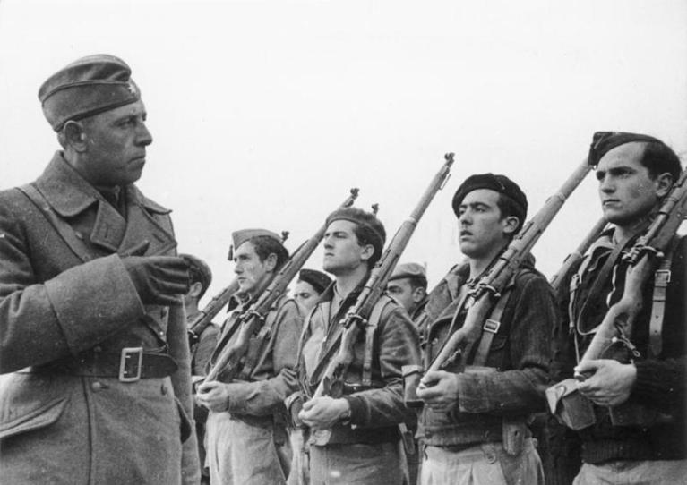The French Foreign Legion in World War II was filled with Nazis