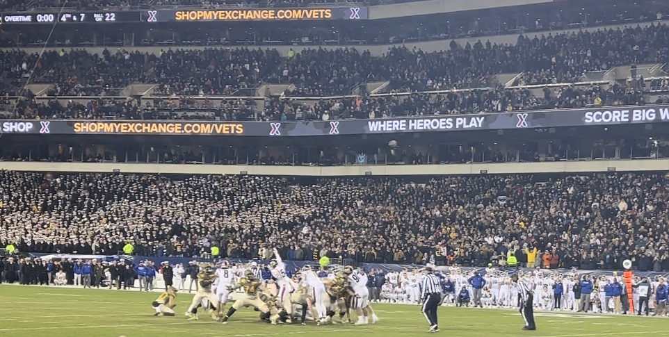 The 2022 Army-Navy Game was historic for both teams