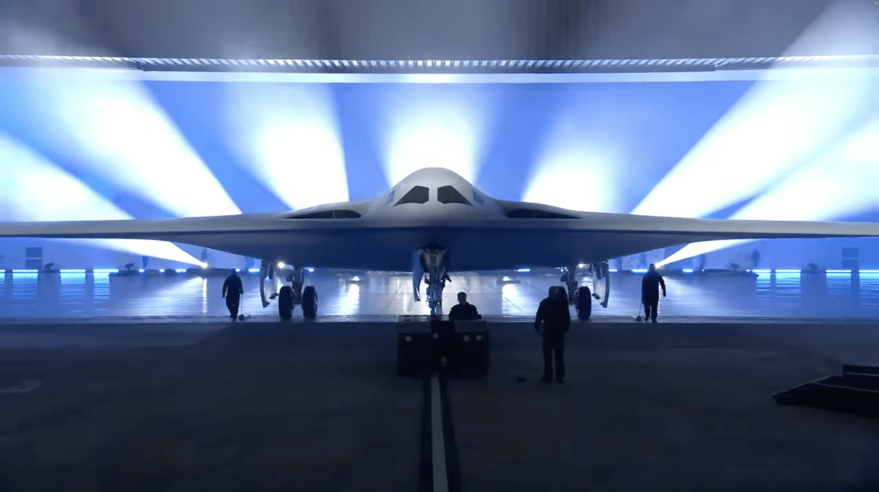 The Air Force unveiled its secretive new stealth bomber: the B-21 Raider
