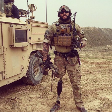 This Green Beret was the first combat-wounded amputee to return to battle
