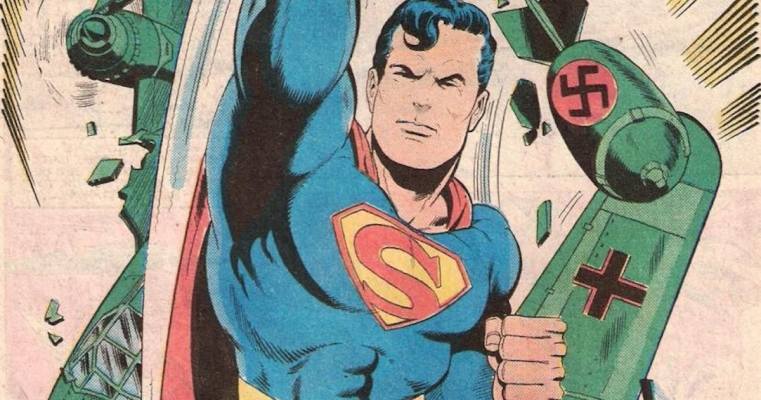 The German Reich was not happy with how Superman ended World War II