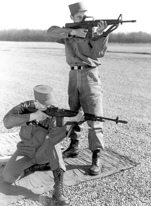 The Air Force was the first branch to adopt the M16 rifle