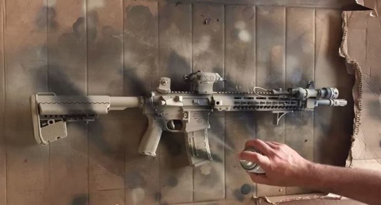 How to paint an AR-15