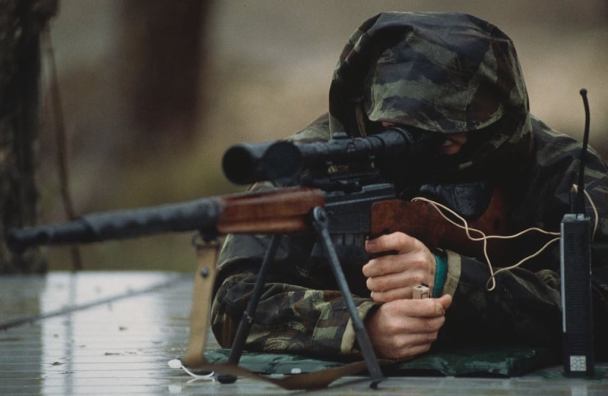 This elite French unit developed the synchronized sniper shot