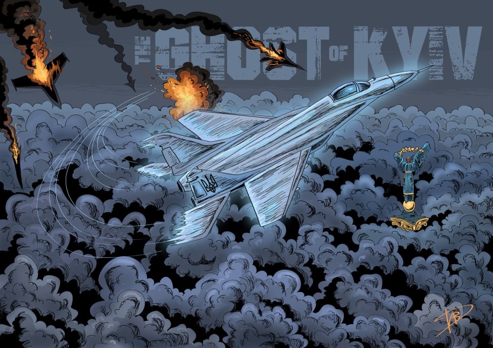 The ‘Ghost of Kyiv’ was a battlefield myth, but it’s still a good story