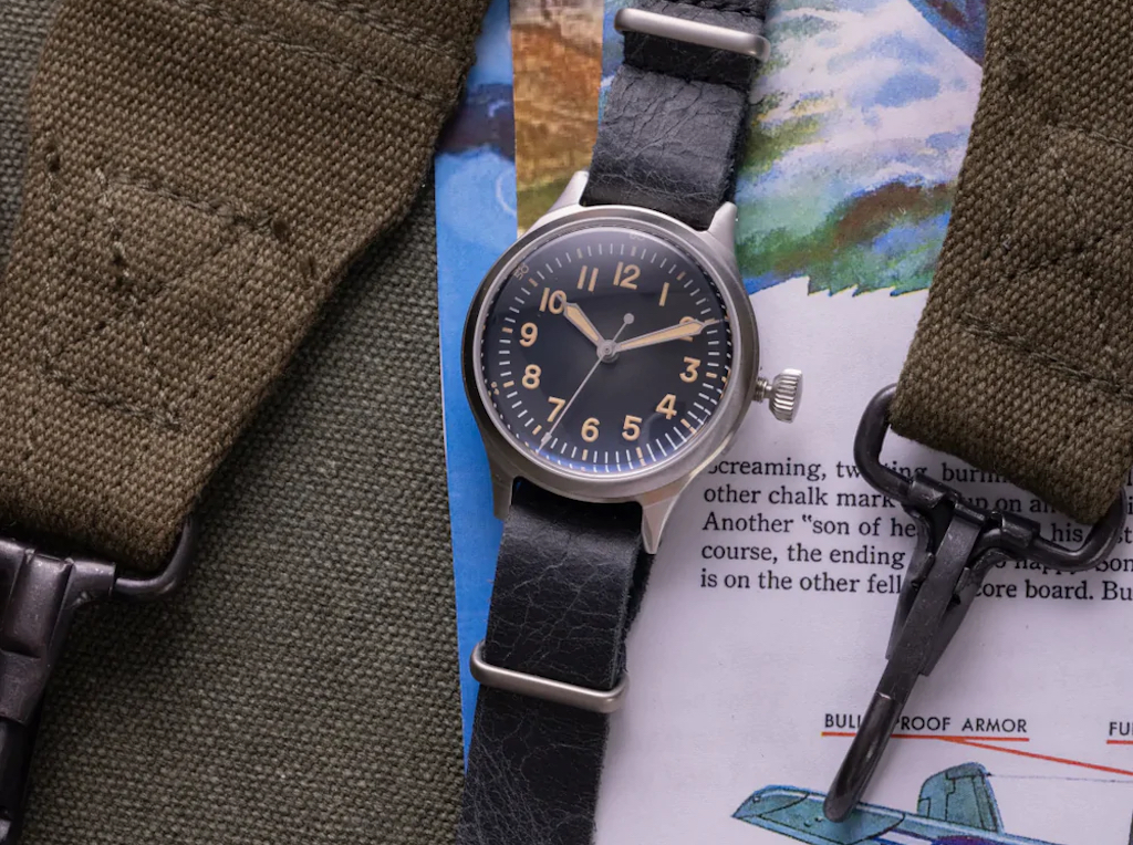 This watch was designed by the oldest living American fighter ace