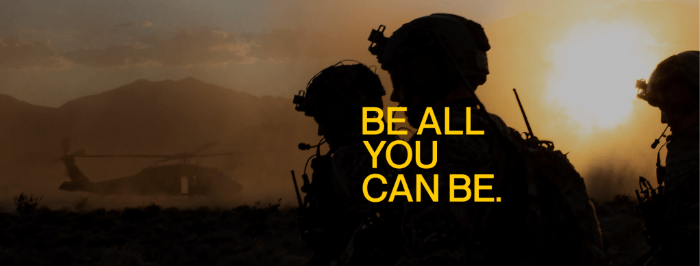 The Army is bringing back "Be All You Can Be!"