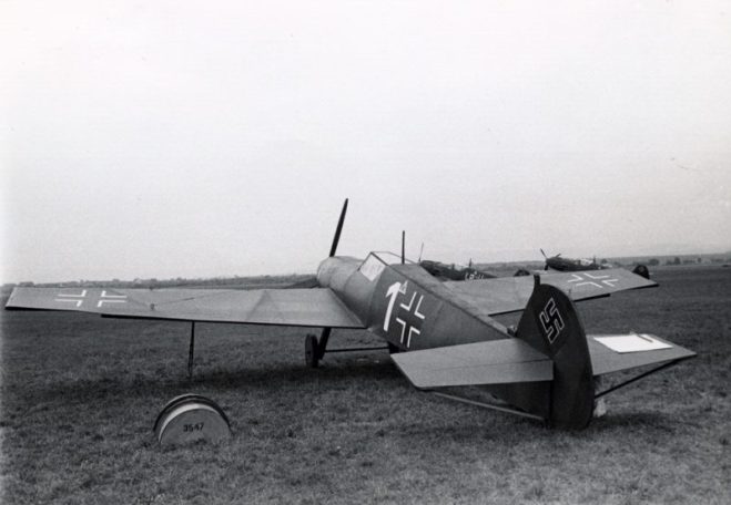 The Allies allegedly dropped fake bombs on a fake Nazi airfield