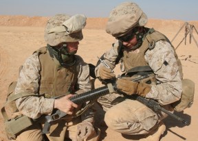 3 improvements from the M16A1 to the M16A2