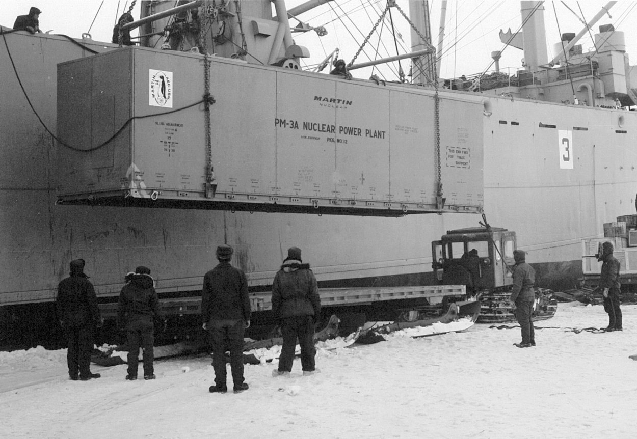 Navy Seabees built a nuclear power plant on Antarctica