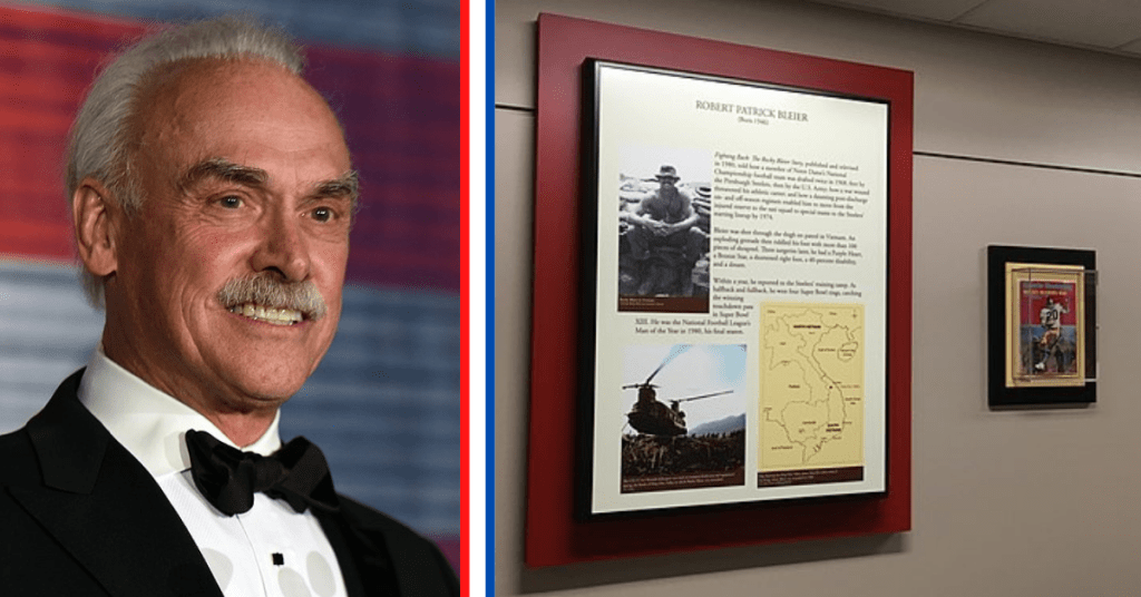 Rocky Bleier: A rocky path to stardom and the heart of a champion