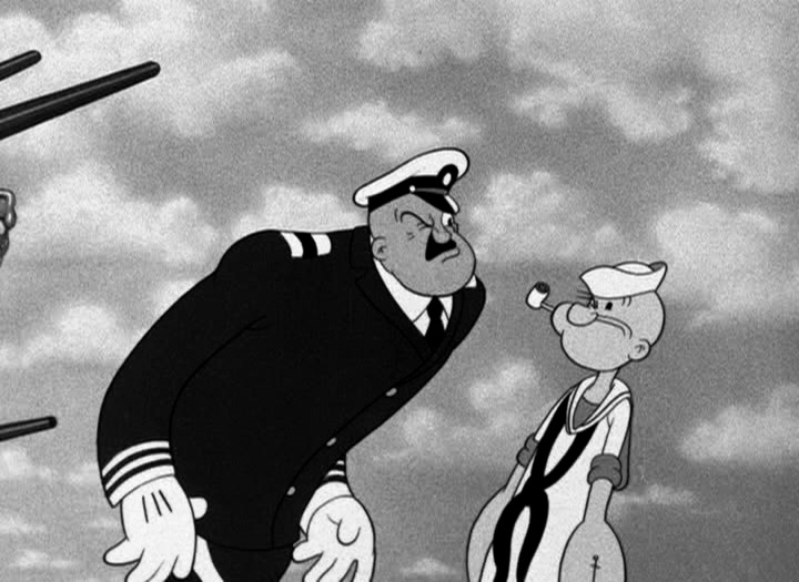 The patriotic service of Popeye the Sailor Man