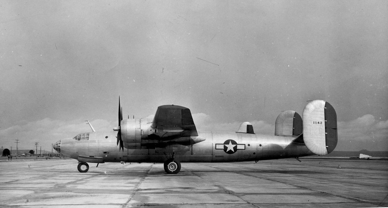 The B-32 Dominator was the B-29 Superfortress' WWII understudy