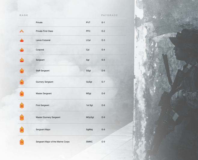 Marine ranks explained