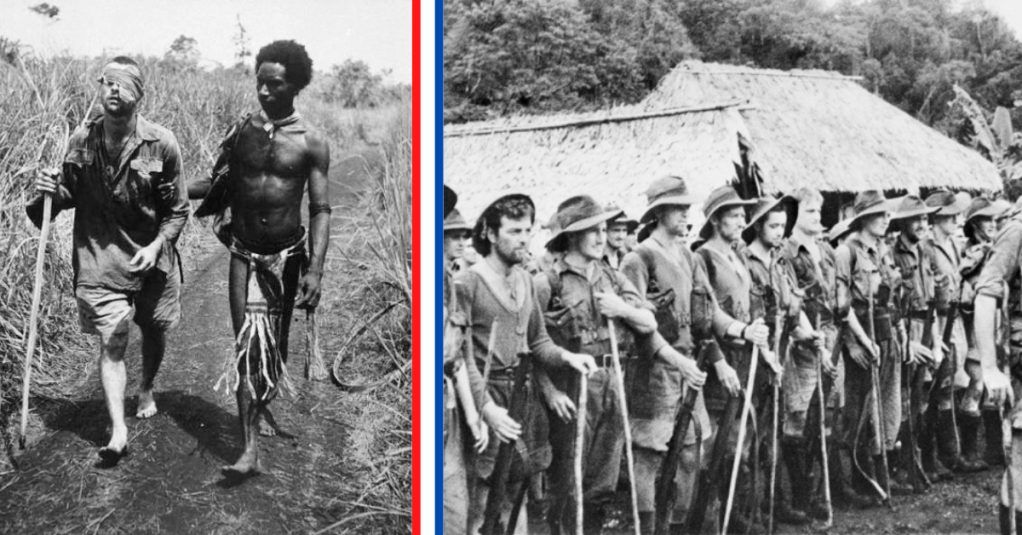 ‘Fuzzy Wuzzy Angel’ natives of New Guinea helped Allied soldier