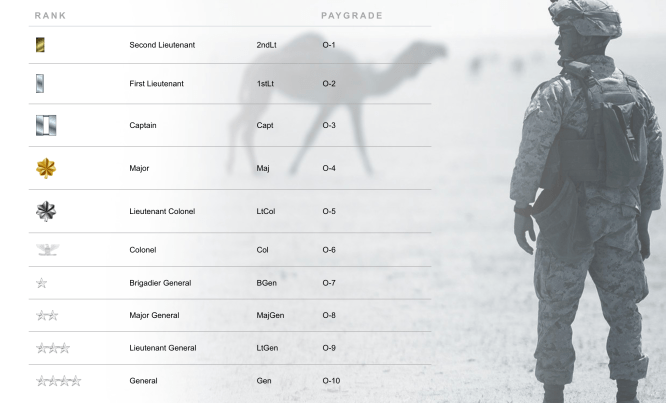 Marine ranks explained