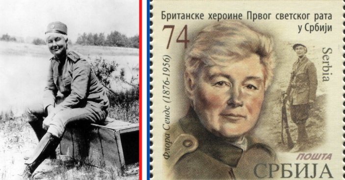 This British woman fought with Serbia in World War I