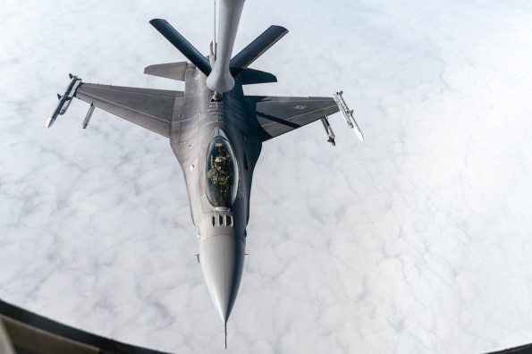 The Air Force celebrated 100 years of aerial refueling