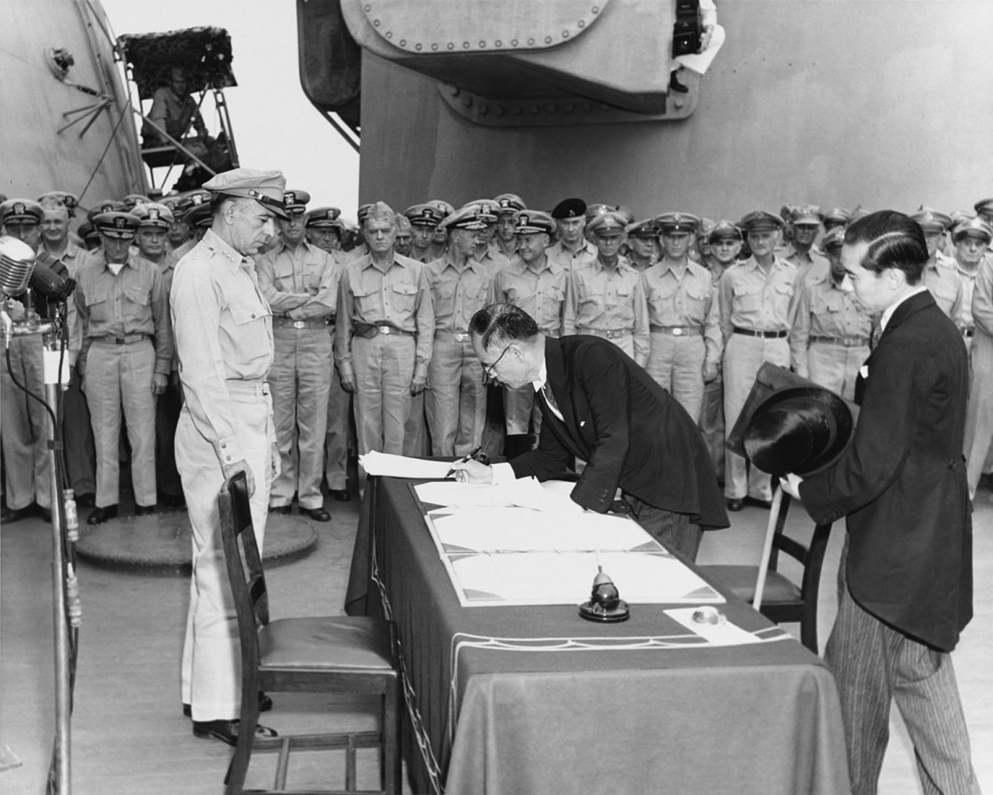 Why the US made Japan surrender on a massive battleship