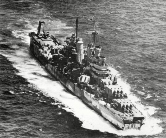 How a WWII cruiser became "The Longest Ship in the World"
