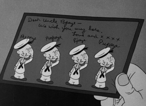 The patriotic service of Popeye the Sailor Man