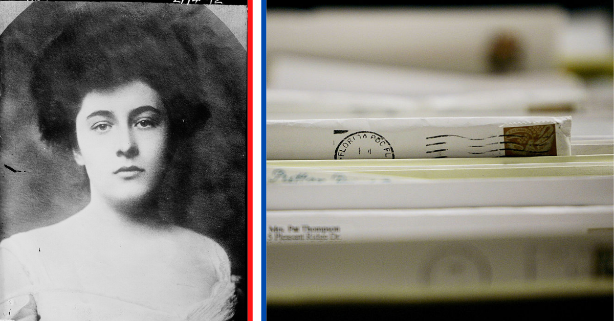 The patriotic chain mail that almost broke the post office