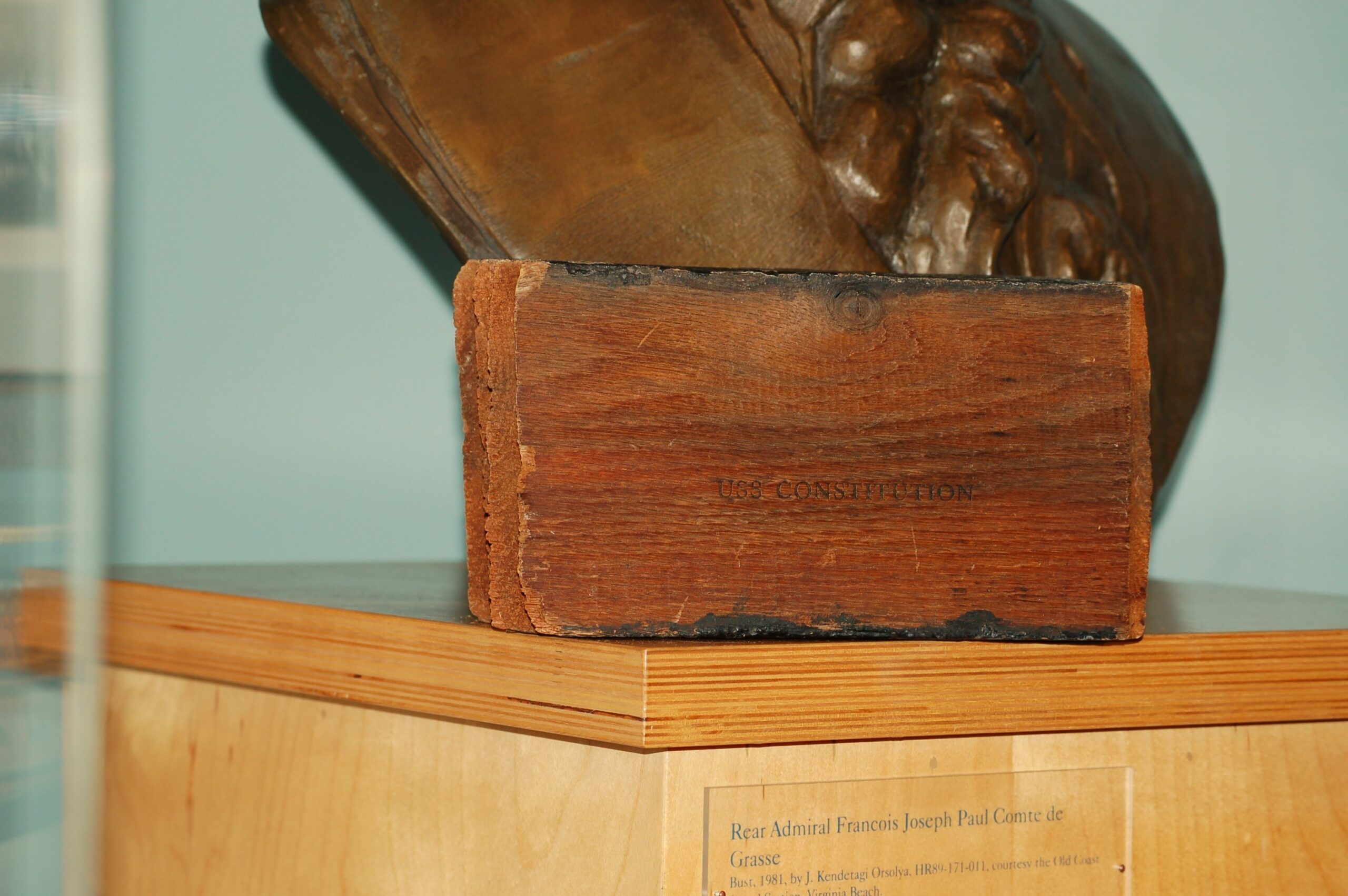 The Navy has an entire forest to maintain a single ship