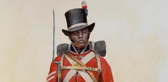 These were the all-Black units of the British Marines in America
