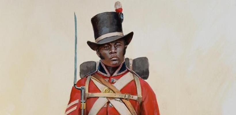 These were the all-Black units of the British Marines in America