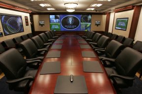 The White House Situation Room got a sleek new makeover