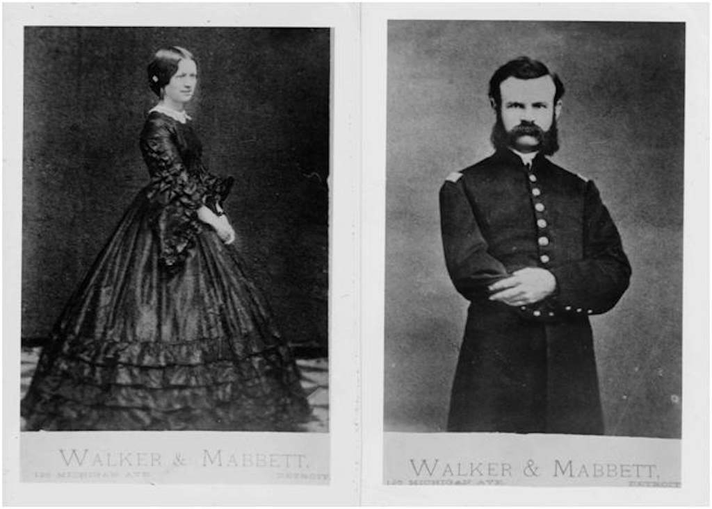 John Wesley Powell and his wife served in the Civil War together