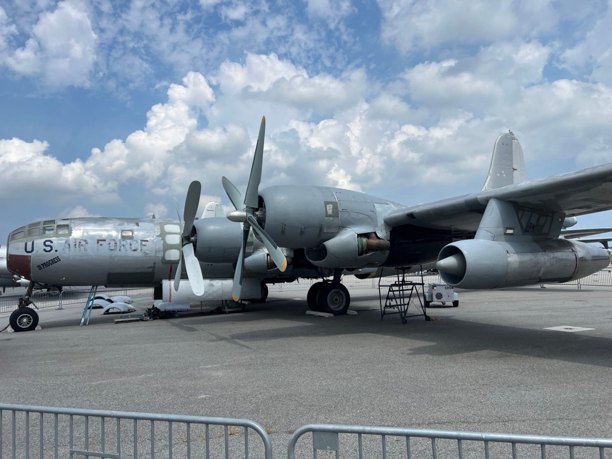 The first nuclear bomber became a tanker for fighter jets