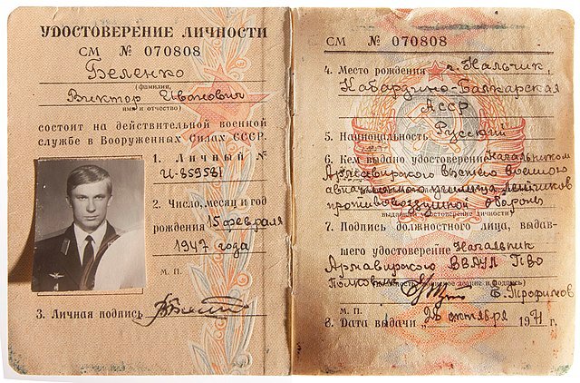 Viktor Belenko, who delivered feared Soviet jet to the West, passed ...