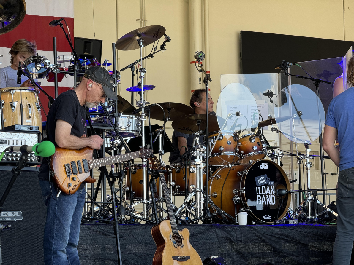 Gary Sinise and his Lt. Dan Band rocked Luke AFB