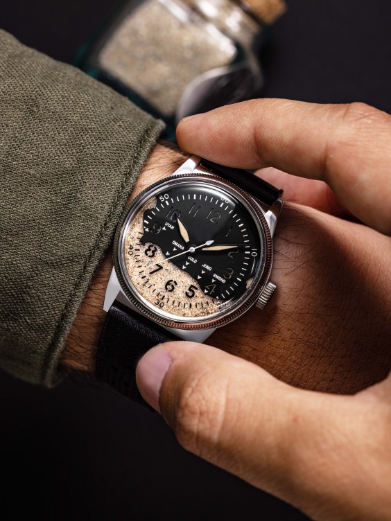 These watches have actual pieces of D-Day history in them