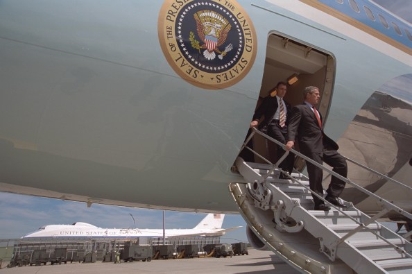 The old Air Force One's last mission was just before 9/11