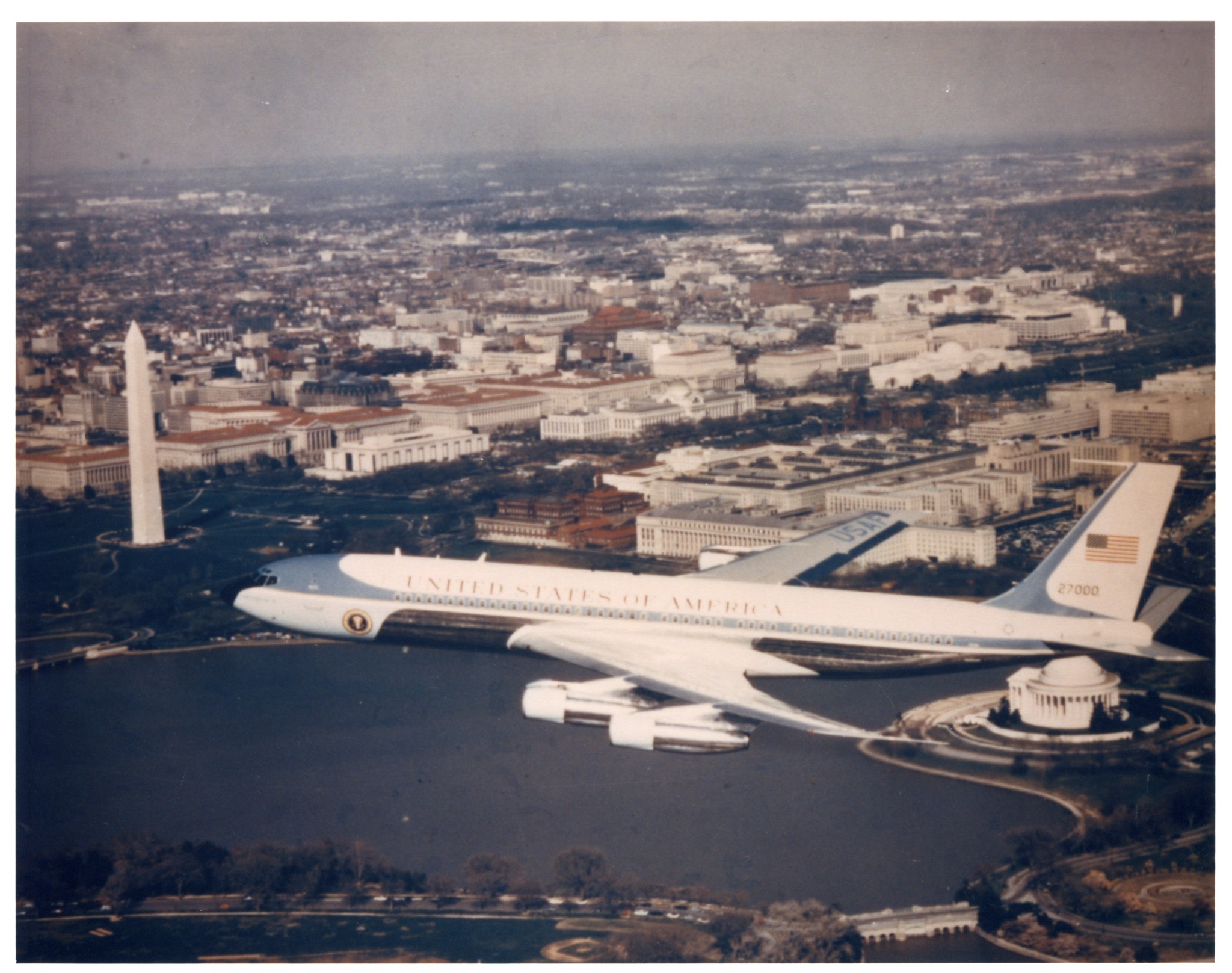 The old Air Force One's last mission was just before 9/11