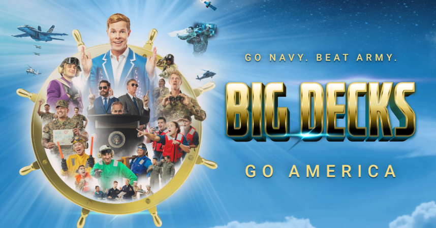 WATCH: Navy's new Spirit Spot has serious Big Deck Energy