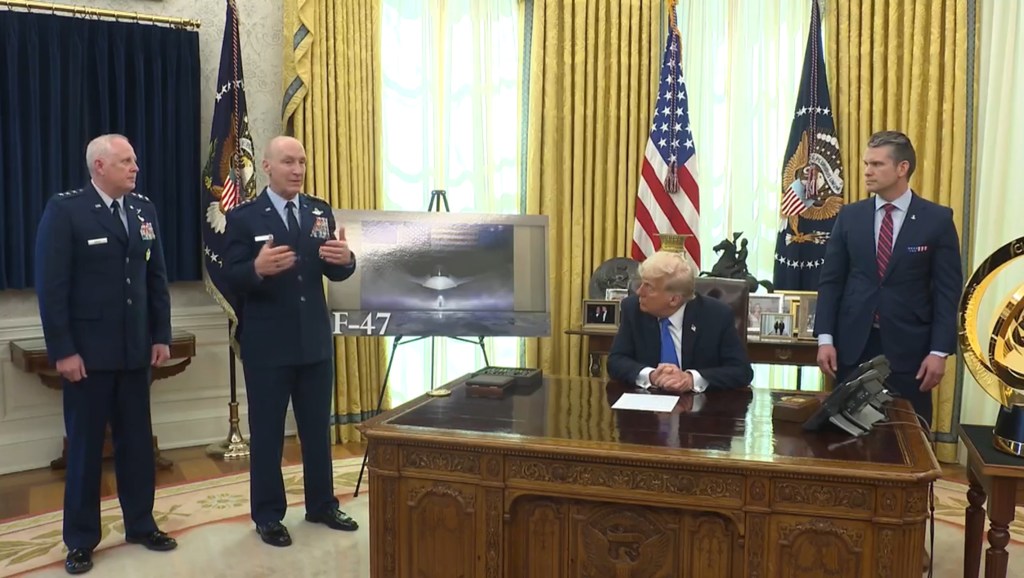 F-47 fighter, Next Generation Air Dominance contract, awarded to Boeing