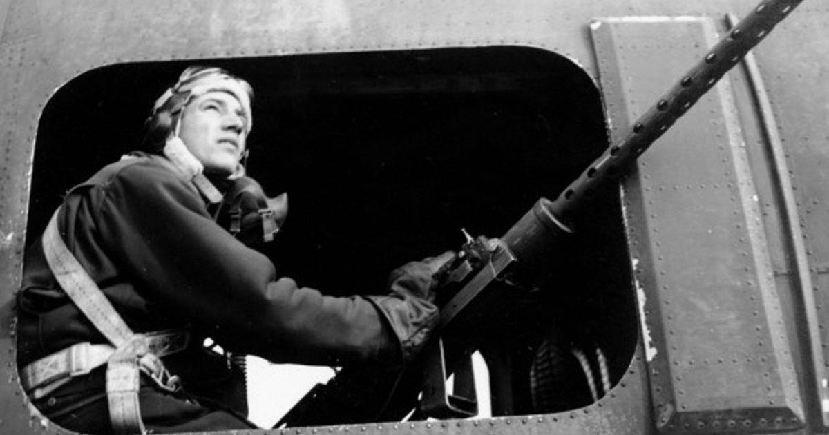 'The Babyface Gunner' took one of World War II's most dangerous jobs at ...