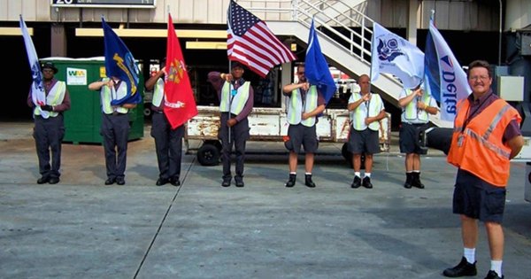 Mighty 25: Thomas Schenk & Gary Landerfelt start the Delta Honor Guard