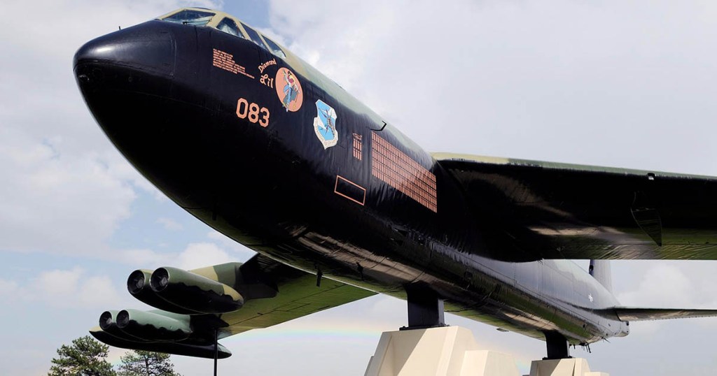 B-52 tail gunners scored two kills in the last bombing campaign of the ...