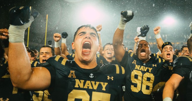 Your 2025 academy football report: Navy rolls, Army stuns Kansas State ...