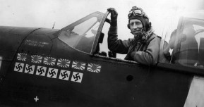 The 'One Man Air Force' took on dozens of enemy fighters even after his ...