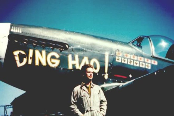 The 'One Man Air Force' took on dozens of enemy fighters even after his ...