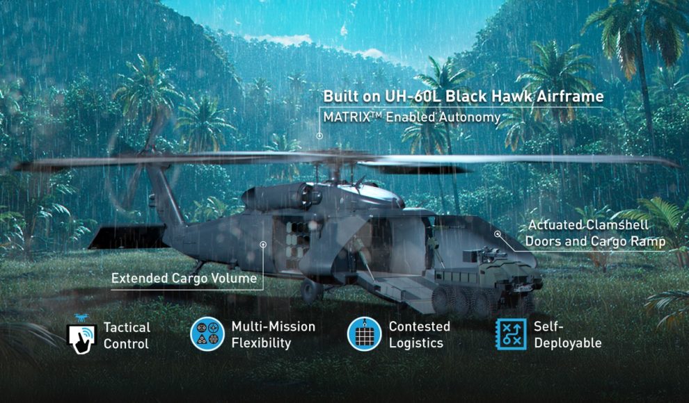 Sikorsky's new autonomous unmanned Black Hawk helicopter is here